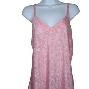 J.O. Intimates | Intimates & Sleepwear | Vintage Pink Brocade Slip ...
